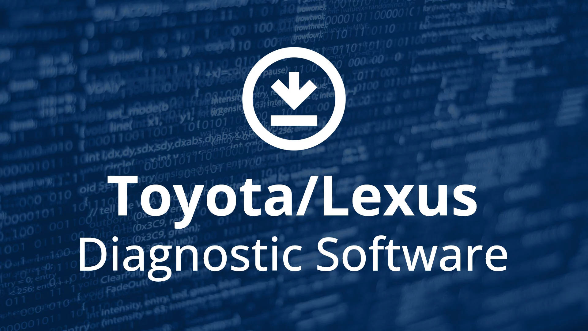 Toyota/Lexus Dealer Diagnostic Software Updates - Maverick Diagnostics